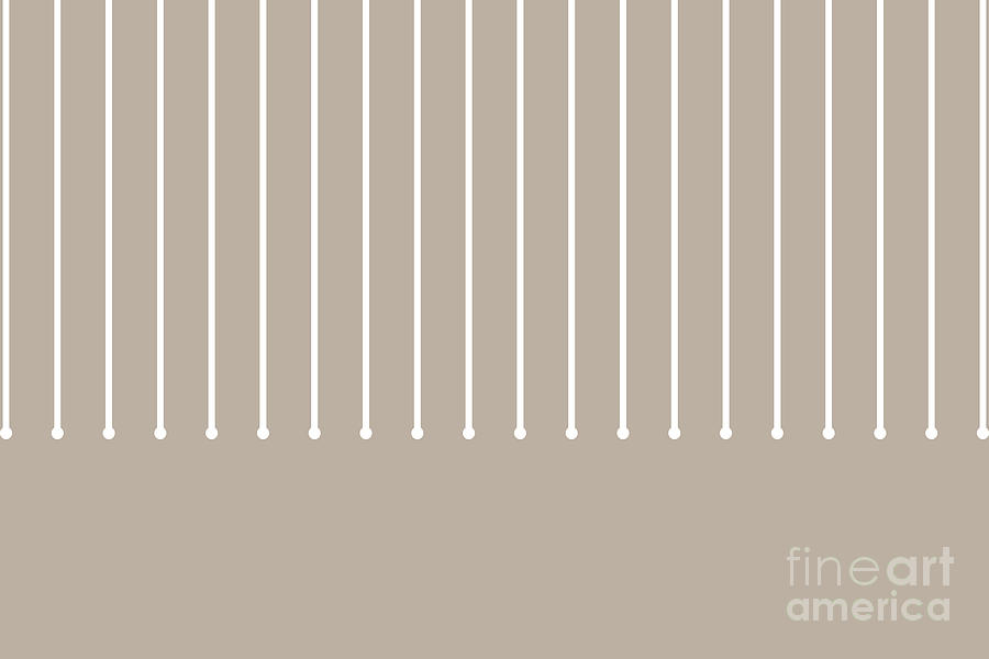 Earthy Beige White Minimal Modern Stripe Polka Dot Pattern Valspar 2023 ...