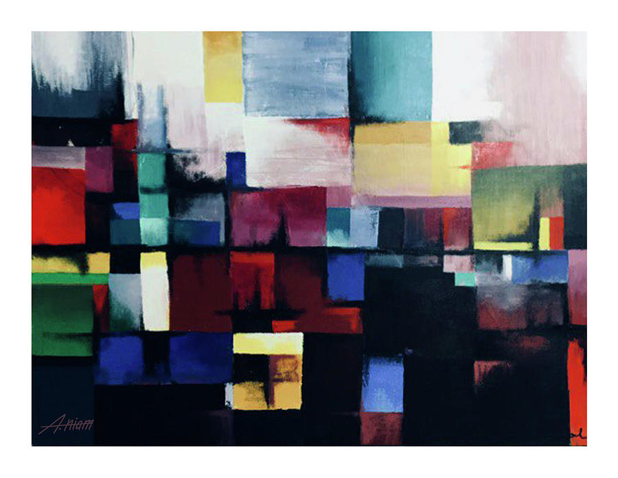Eclipse Painting by Abdalla Abaker - Fine Art America