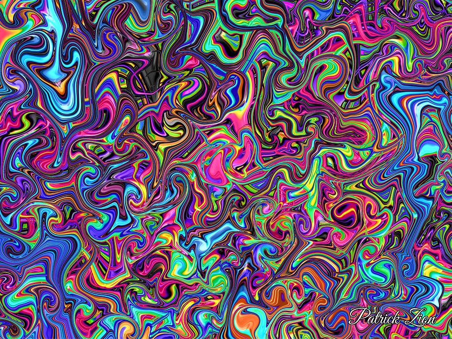 Ecstasy of Color Digital Art by Patrick Zion - Fine Art America