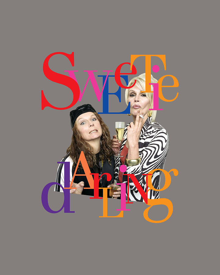 Eddie Patsy Are The Best Sweetie Darling Digital Art by Emilia Murray ...