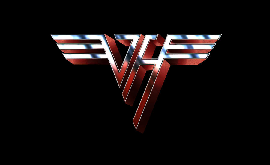 Eddie Van Halen Logo Digital Art By Mery Hasker Pixels