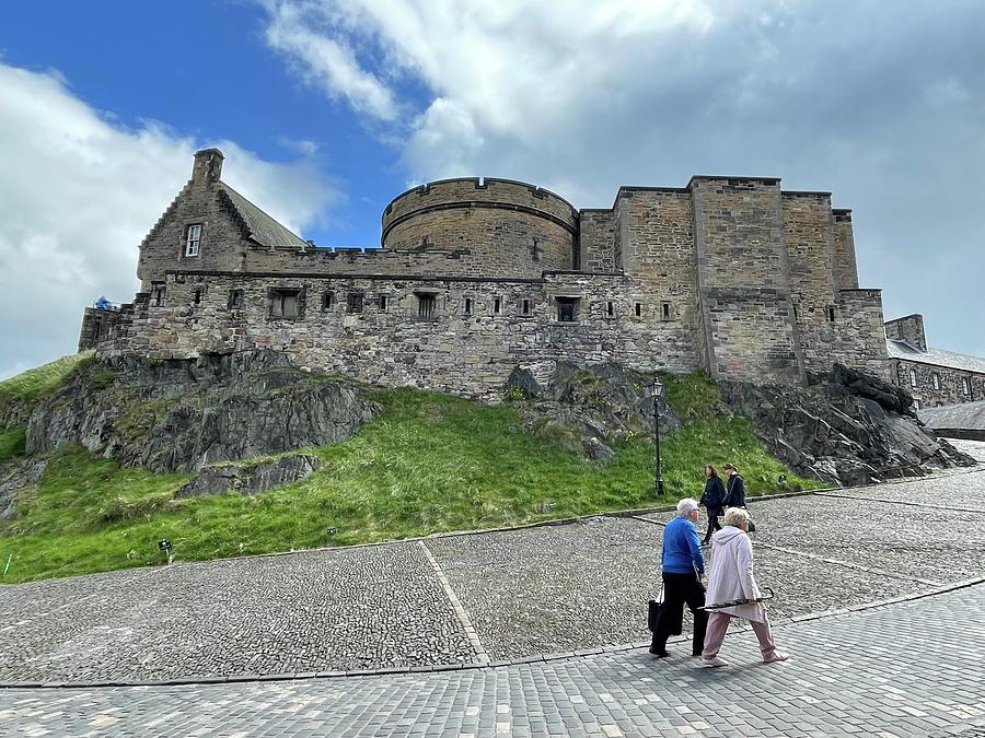 Edinburgh Castle, Side View Photograph by Michael Fleischmann | Pixels