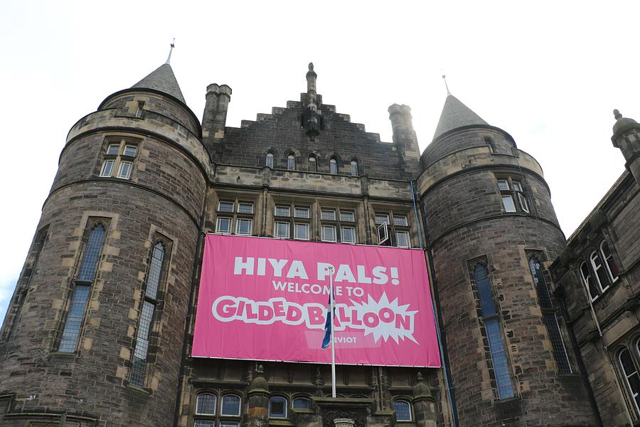 Edinburgh Fringe Festival Gilded Balloon Photograph by Sandra Kent - Fine Art America