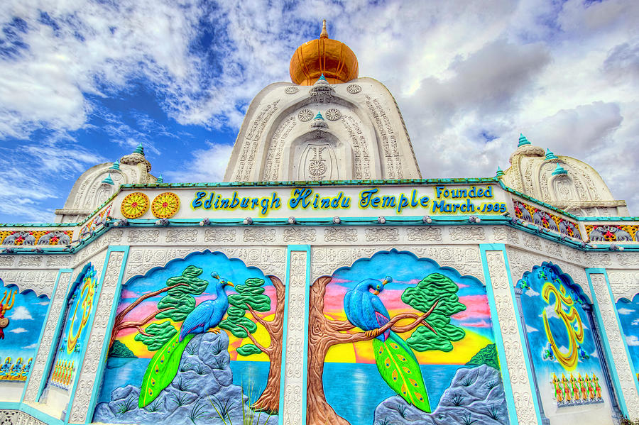 Edinburgh Hindu Temple Photograph by Nadia Sanowar - Pixels