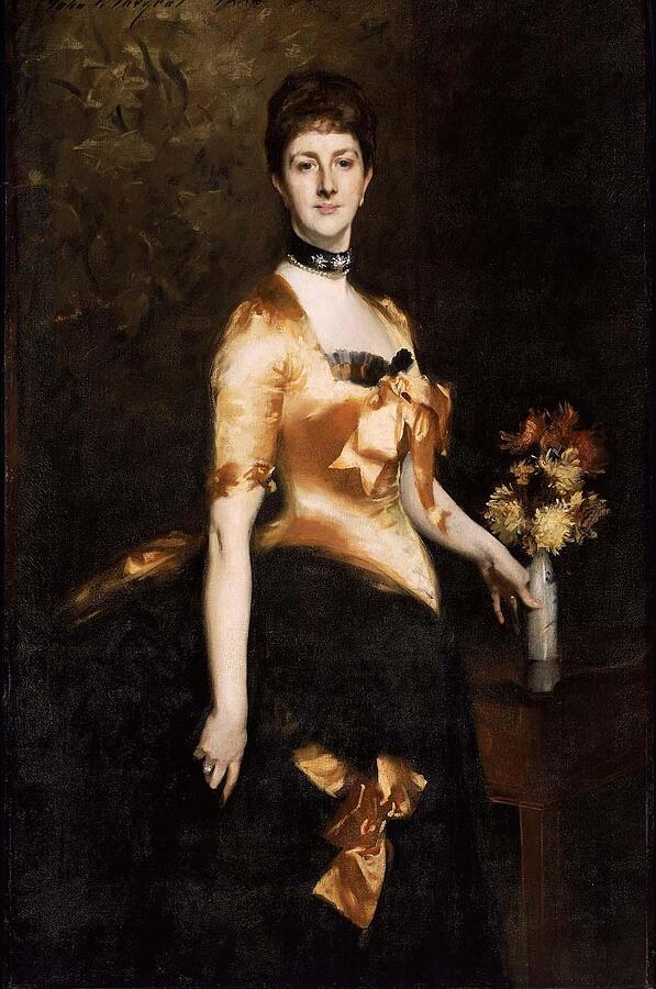 Edith Lady Playfair Edith Russell Painting by John Singer Sargent | Pixels