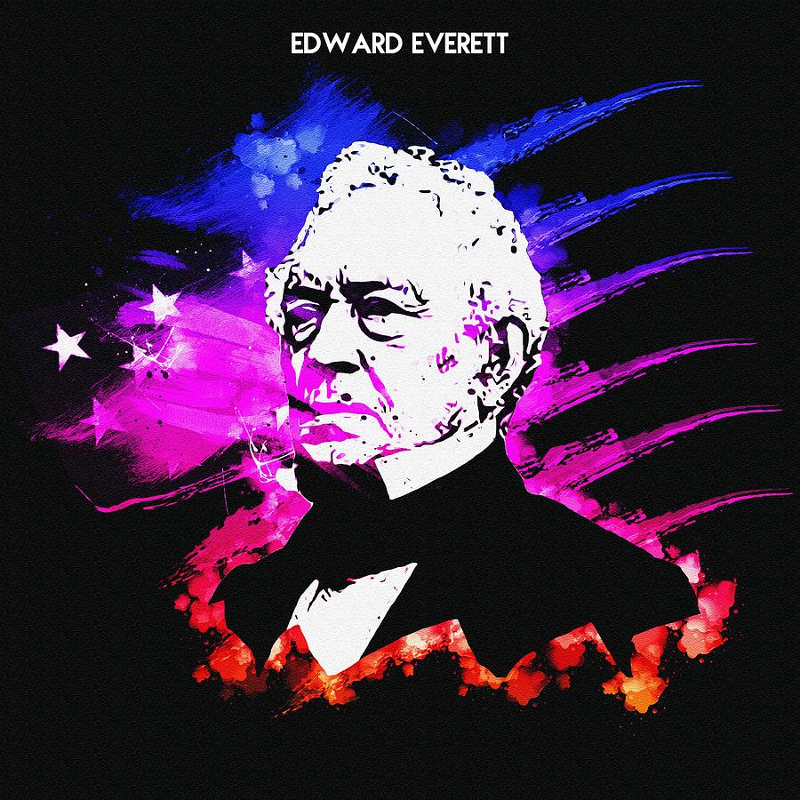 Edward Everett Digital Art by Walter Florine | Pixels