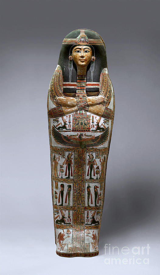 Egypt - Chantress Coffin by Granger Egypt - Chantress Coffin by Granger