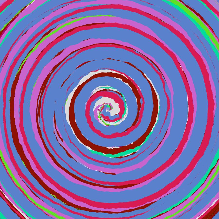 EiT 20230512 SPIRAL GENERATIVE Drawing by E I T - Pixels