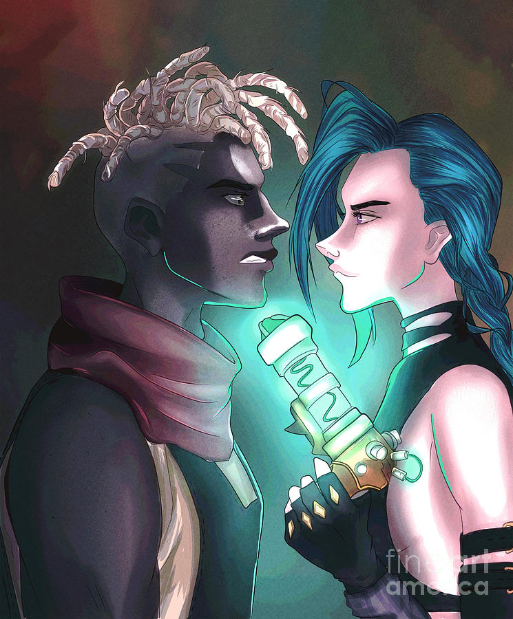 Ekko And Jinx Digital Art By Frankie Aguilar Pixels