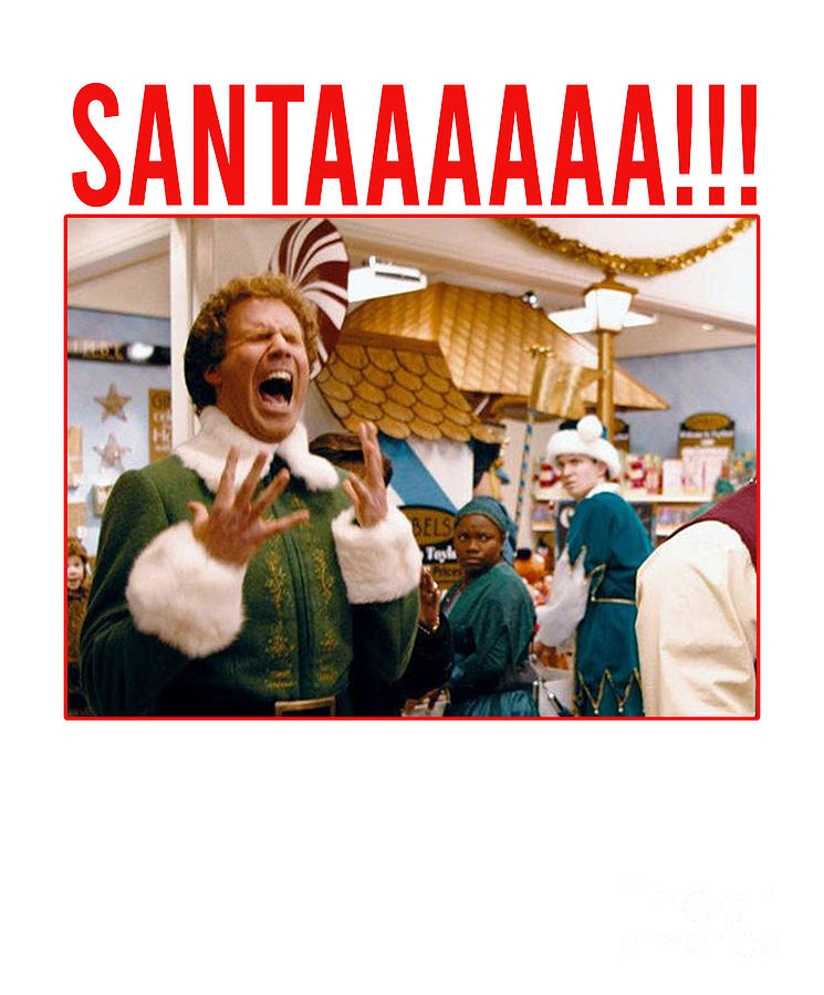 Elf Santa Scream Digital Art By Chounette Louis Pixels