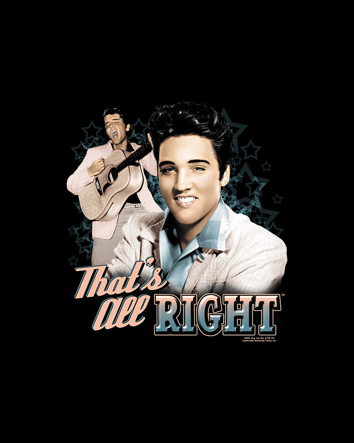Elvis Presley - Thats All Right Digital Art by Earl Brock - Fine Art ...