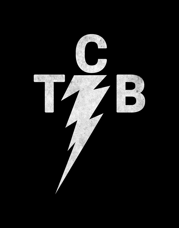Elvis TCB Business Distressed Vintage Digital Art by Cynthia Pottorff - Pixels