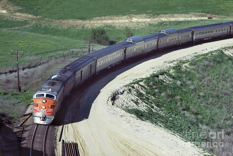 EMD F7A Western Pacific California Zephyr Altamont Pass Photograph by Photovault Archives - Fine ...