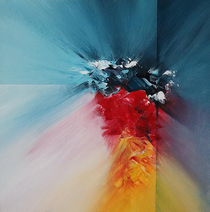 Emerge2 Painting by Catori Canvas - Fine Art America