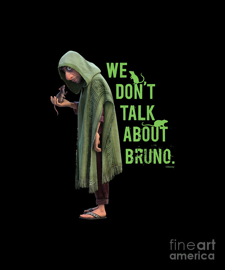 Encanto We Dont Talk About Bruno Dark Digital Art by Bui Chinh - Fine ...