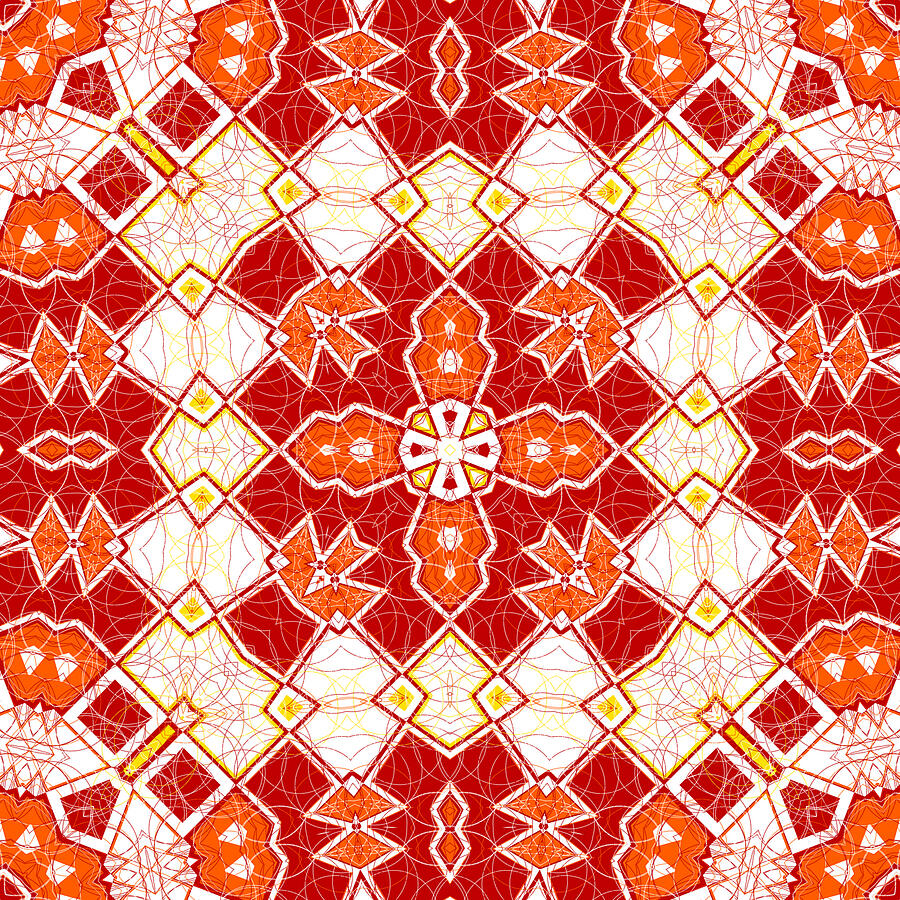 Enchanted Pattern #99 Digital Art by Mercury McCutcheon - Fine Art America