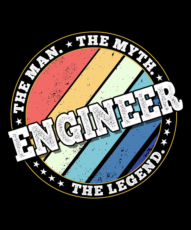 Engineer. The man. The myth. The legend. Digital Art by Ravadineum ...