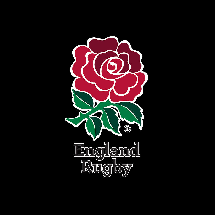 England Rugby Logo The red rose Digital Art by Desa Kramat - Fine Art America