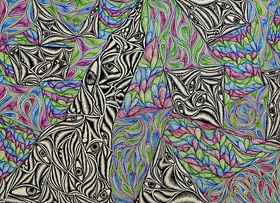 Enigmatic Catalyst Drawing by Quinn Bithell - Fine Art America