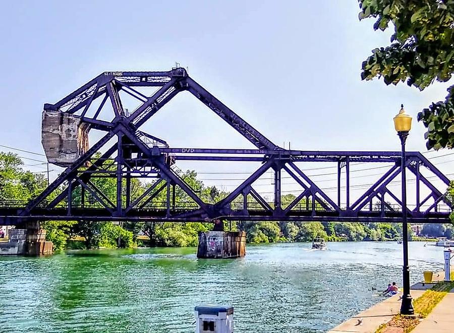Erie Canal/ Erie County railroad Bridge Photograph by Elaine ...