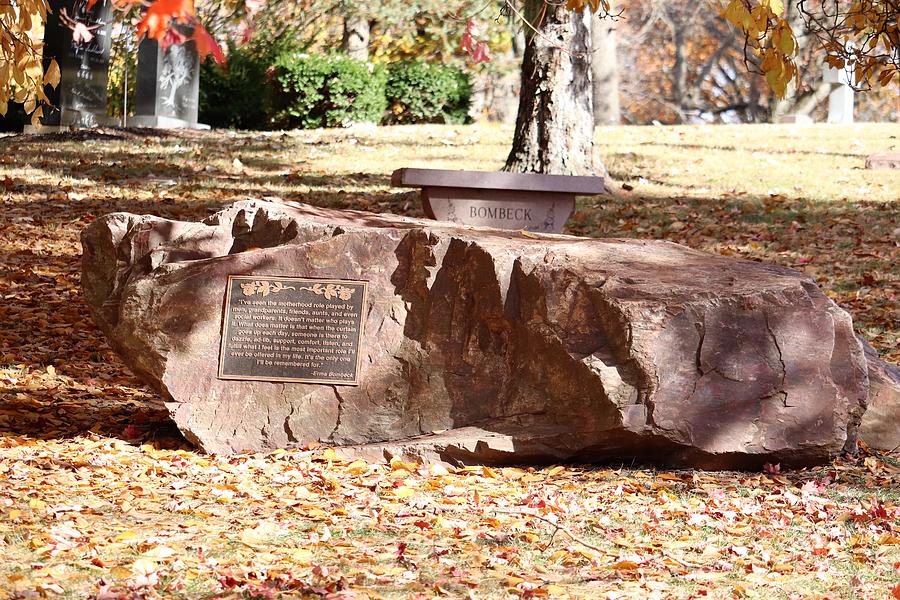 Erma Bombeck Memorial Photograph by Jessica Messer - Pixels