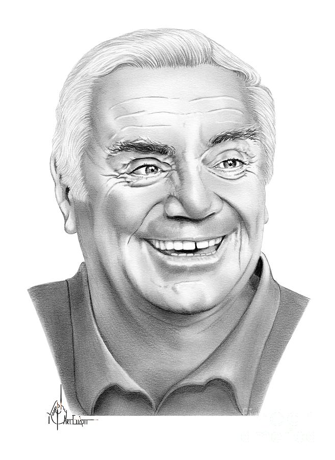 Ernest Borgnine drawing by Murphy Art Elliott Ernest Borgnine drawing by Murphy Art Elliott