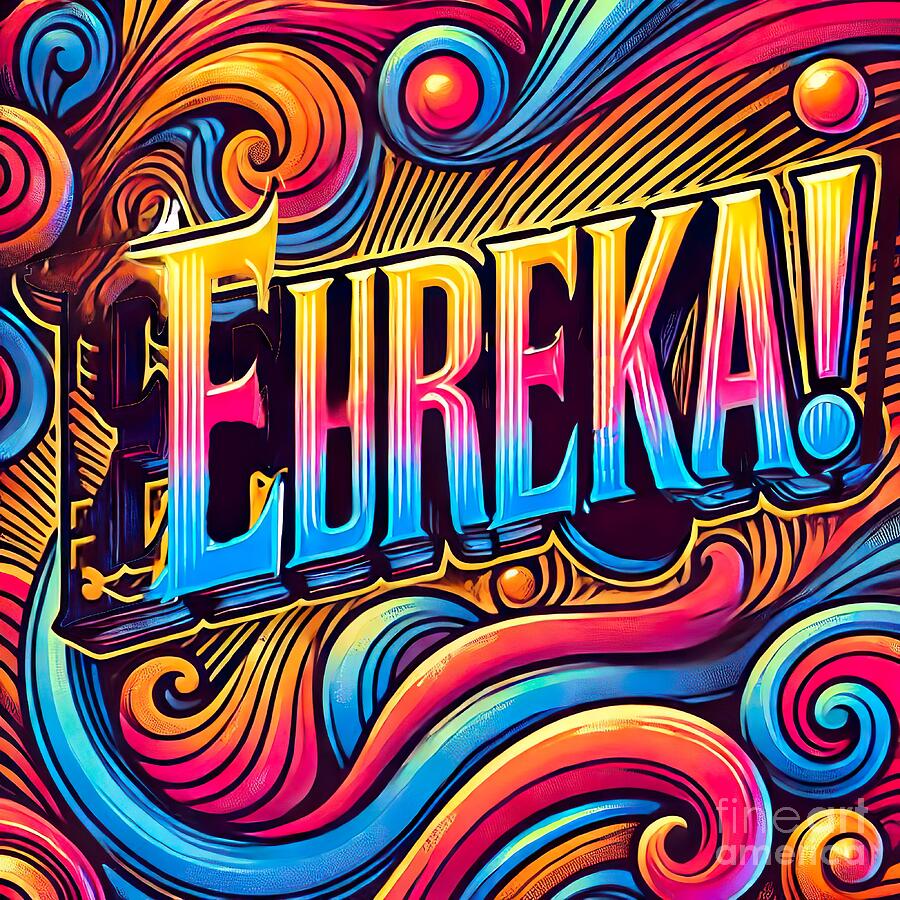 Eureka Digital Art by Retro Movie Posters - Pixels Merch