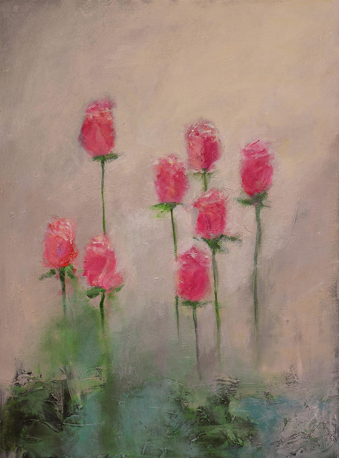 Everything's coming up Roses 2 Painting by S H Khan - Fine Art America