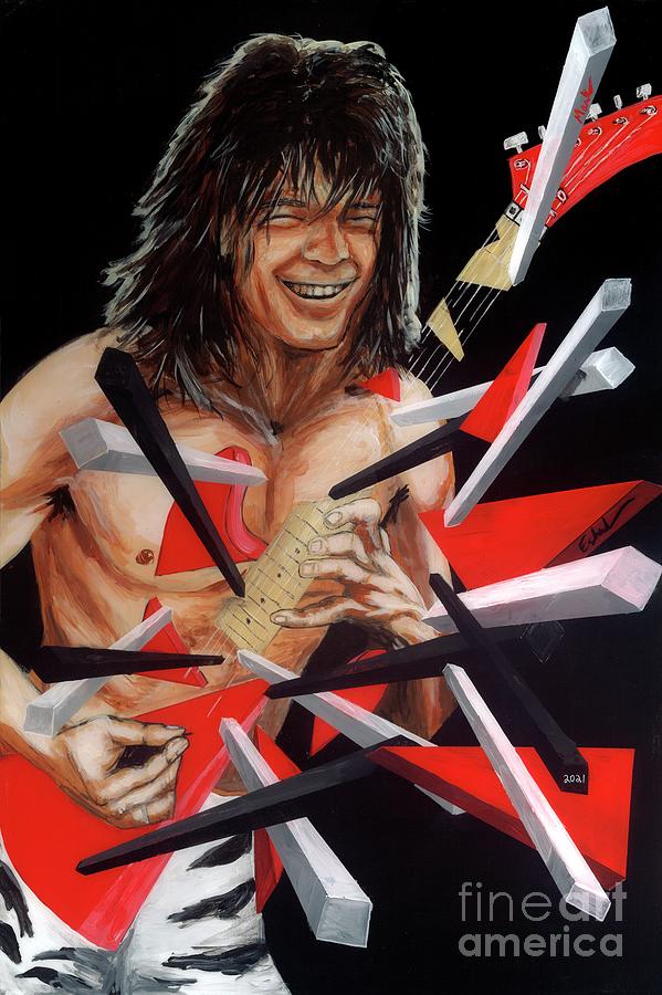 EVH- Could This Be Magic Painting by Mark Eskander | Fine Art America