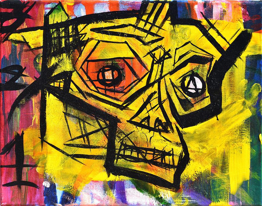 Evil Monkey Painting by VANSKi VANSKi - Fine Art America
