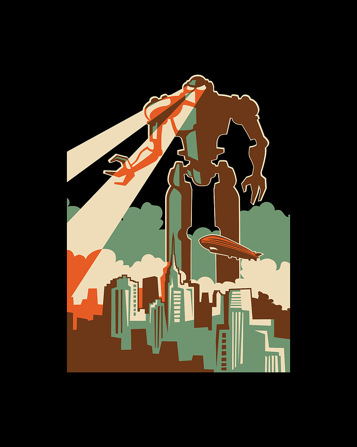 Evil Robot Robotics Robots Technology Gift Digital Art by Thomas Larch ...