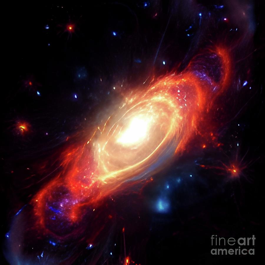 Exploding Supernova Digital Art by Dan Painter - Fine Art America