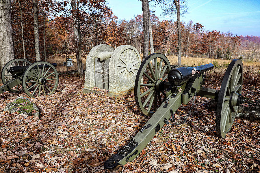 Battery E Knapps Powers Hill Gettysburg Photograph by Bill Rogers - Pixels