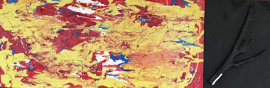 First snow Painting by Michael Oliphant - Pixels