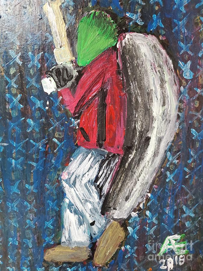 Fallen Angel 3 Painting by Abstract Edge - Fine Art America