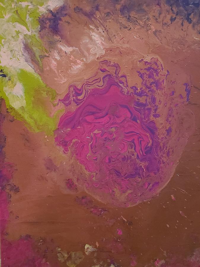 Falling asteroid Painting by Christopher Bain - Fine Art America