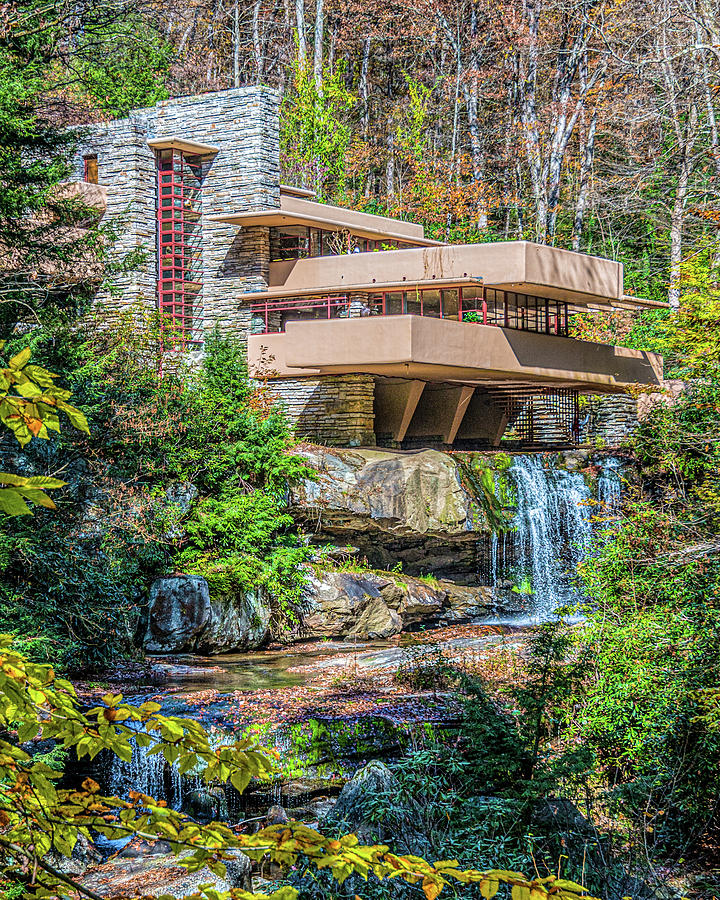 Fallingwater House Photograph by Alberto Dominguez - Fine Art America