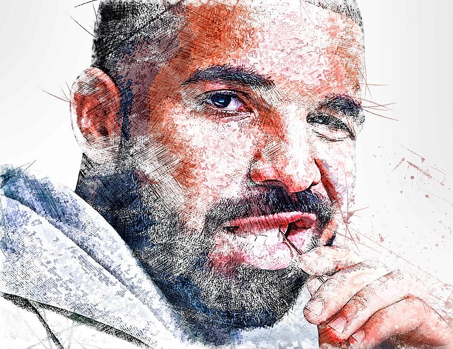 Famous Celebrity Drake Canadian Rapper Singer Songwriter Actor Producer ...