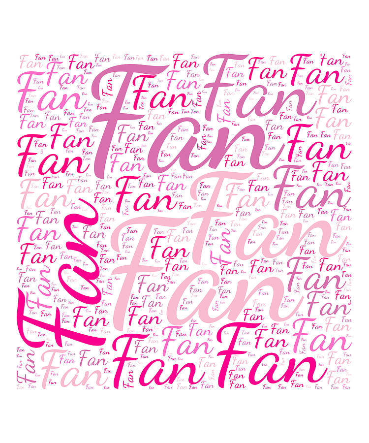 Fan, Names Without Frontiers. Digital Art by Vidddie Publyshd - Fine Art America