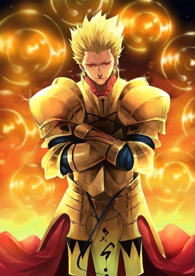 fate gilgamesh Poster gift Painting by Chapman Holly | Pixels