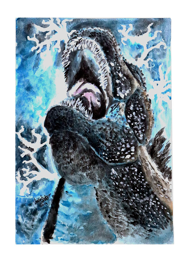 Fatzilla Painting by Thomas Chabot - Fine Art America