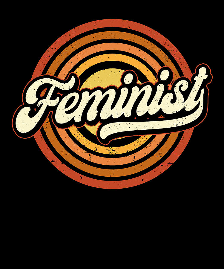 Feminist Retro 70s Vintage Digital Art By Steven Zimmer Fine Art America