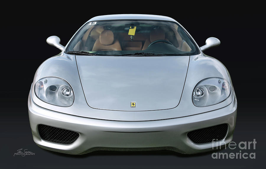 Ferrari 360 Modena Front Photograph by S Jamieson - Fine Art America