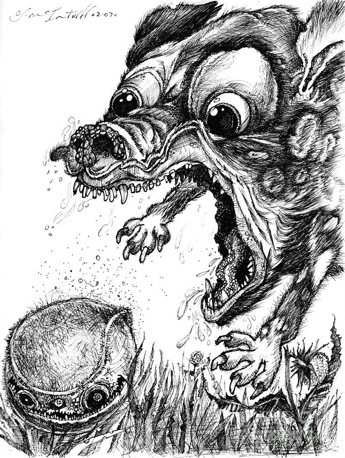 Fetch Drawing by Steve McInturff Studio - Fine Art America