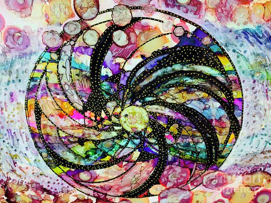 Fibonacci Sequence Drawing by Tonya Zitman - Pixels