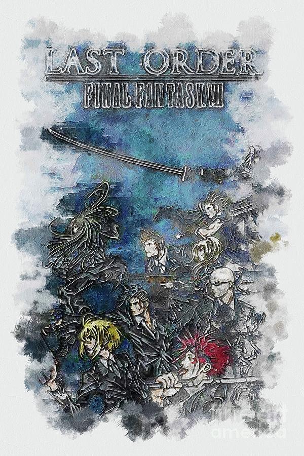 Final Fantasy Vii Last Order Painting by Emelia Marquardt - Pixels