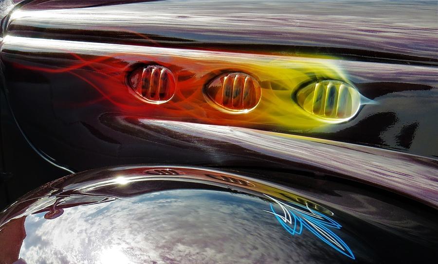 Fired Up 40 Ford Photograph by Frederick Hahn - Fine Art America