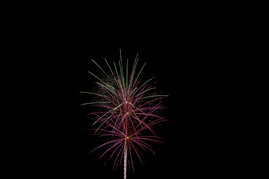 Fireworks Photograph by Michelangelo DeSantis - Pixels