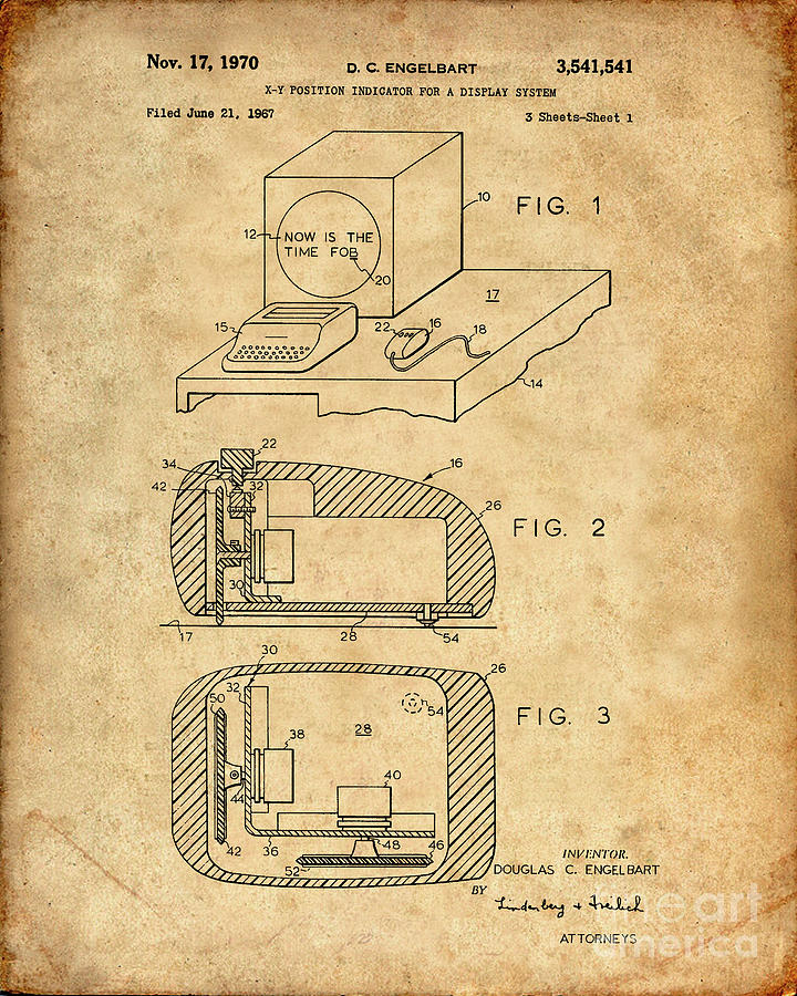 First Computer Mouse 1967 Digital Art by Visual Design - Fine Art America