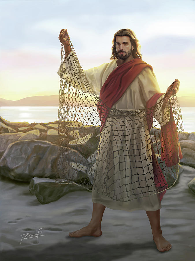 Fishers of Men/ Pescadores de Hombres Digital Art by Raul Ramirez ...